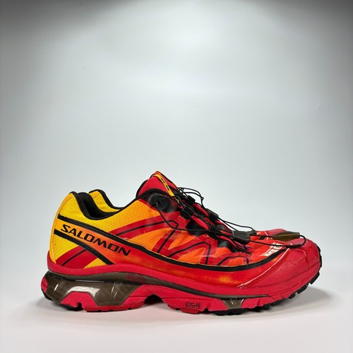 Salomon XT Wings 3 S-Lab Red Yellow Sneakers Running Shoes 112104 Men's Size 11 | eBay