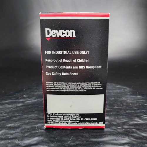 New 1 lb Plastic Steel Putty A - Devcon 10110 Steel Dark 07814310110 🔧 ...
