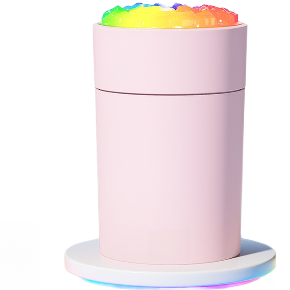 500ml USB Humidifier with Soft Colorful Light for Car Home Ultra Quiet ...