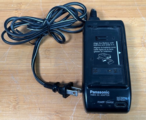 Genuine OEM Panasonic Video AC Adapter PV-A17 Camcorder Battery Charger ...