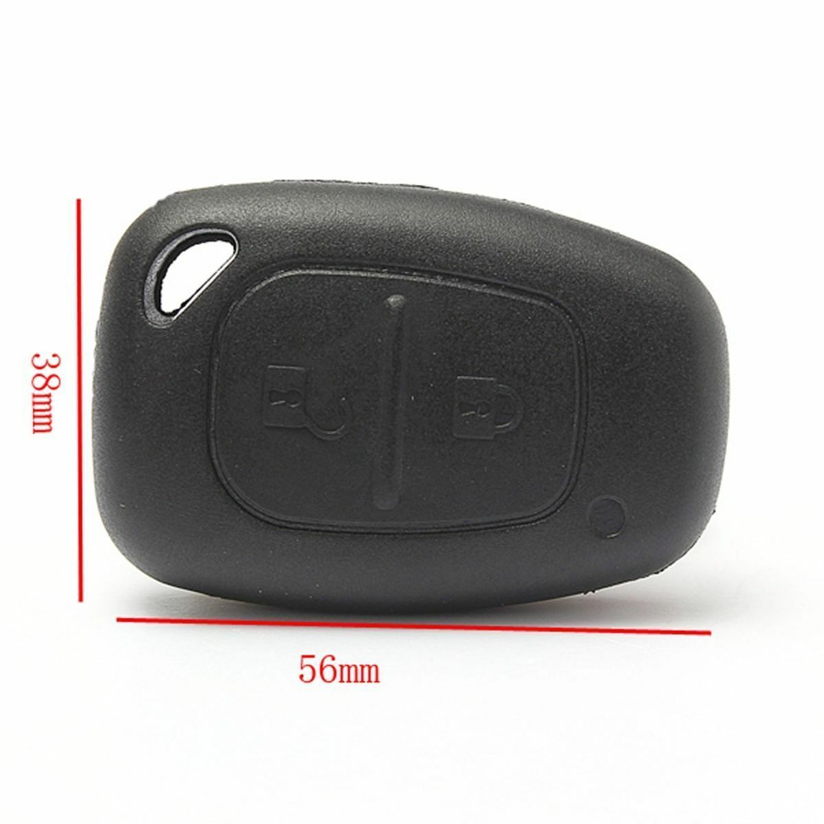 2 Button Remote Key Fob Case For Renault Trafic Vivaro Master Kangoo ...