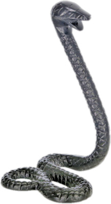 NEW 10" Black Metal Snake Figurine Sculpture. Very Realistic & Scary ...