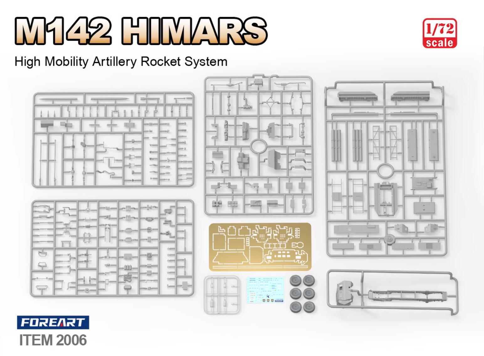 Fore Art 2006 1/72 M142 HIMARS High Mobility Artillery Rocket System ...