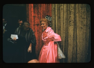 Greer Garson 1950s show Rare Candid Backstage Glamour Gown Original ...