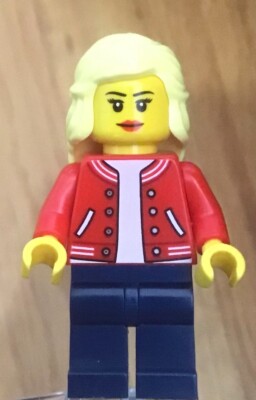 LEGO Taylor Swift in Kansas City Chiefs Jacket and Jeans, Super Bowl | eBay