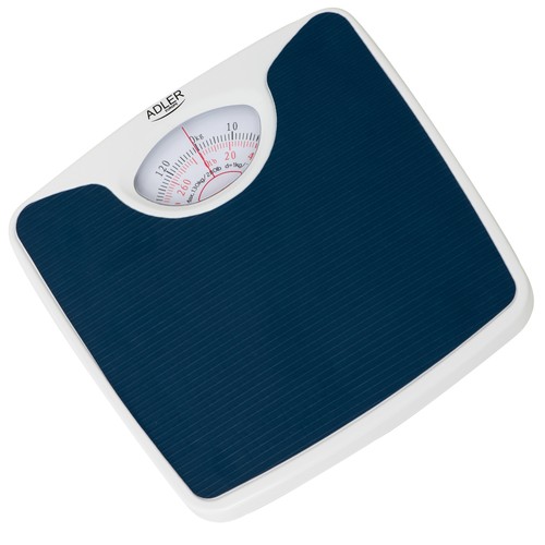 Adler Mechanische Personenwaage bis 130 kg blau analog AD 8151b | eBay.de