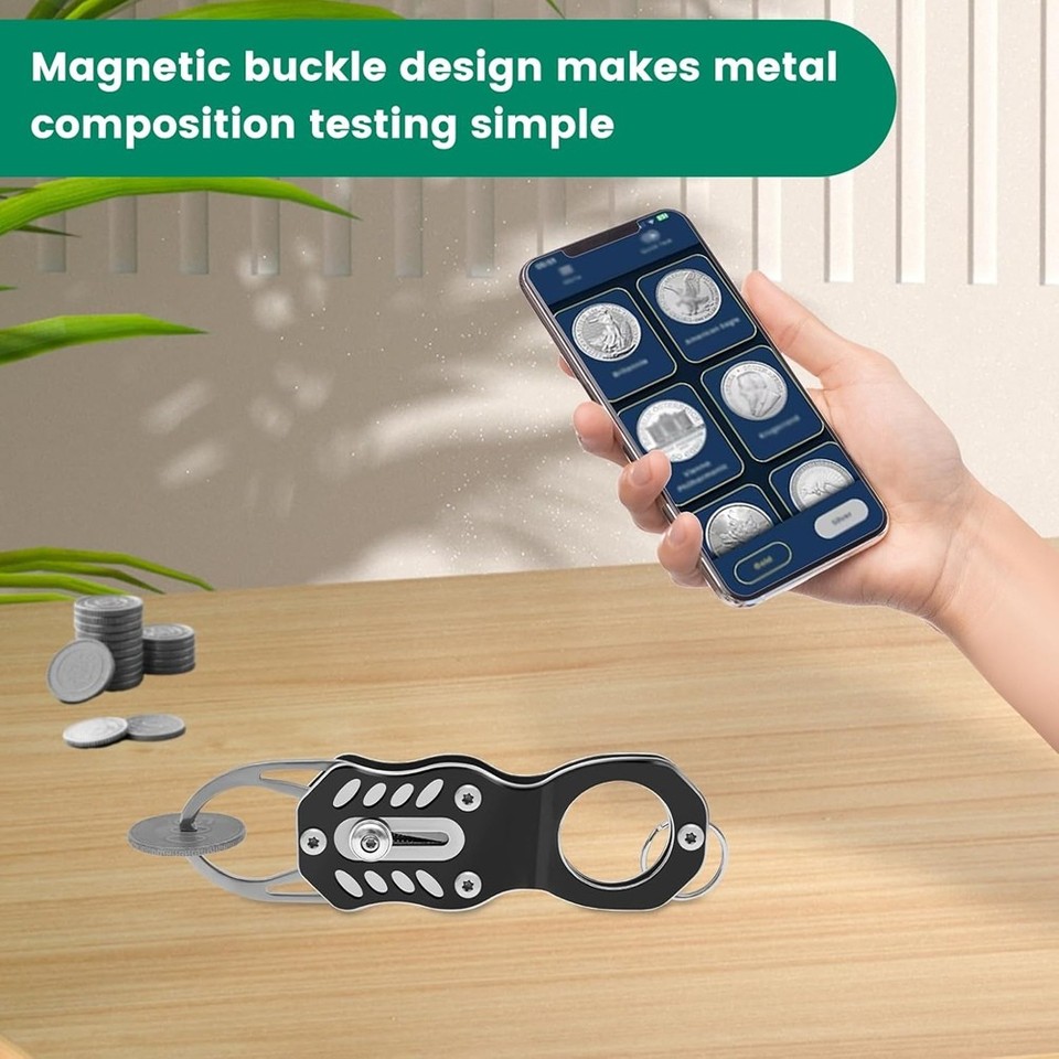 Tester Kit,Portable Gold and Silver Change Resonance Testing Tool ...