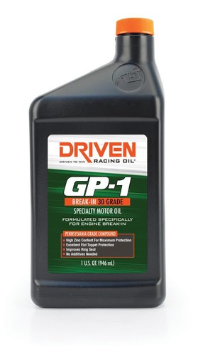 Driven Racing Oil GP-1 Break-In 30 Grade - Quart 184146193366| eBay