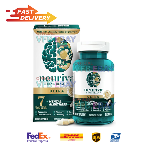 Neuriva Ultra Brain Supplement for Mental Alertness, Memory, and Focus ...