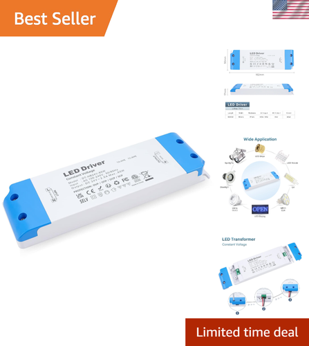 Compact 60W Led Transformer with IP44 Waterproof - Perfect for Indoor ...