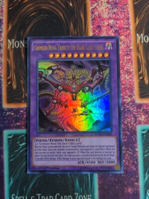 Yu-Gi-Oh! Crimson Nova Trinity the Dark Cubic Lord MVP1-EN040 1st Ultra ...