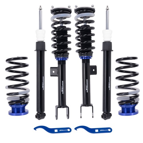 Full Set Front Rear Shock Struts Assembly Fit Tesla Model 3 RWD 2WD 17 ...