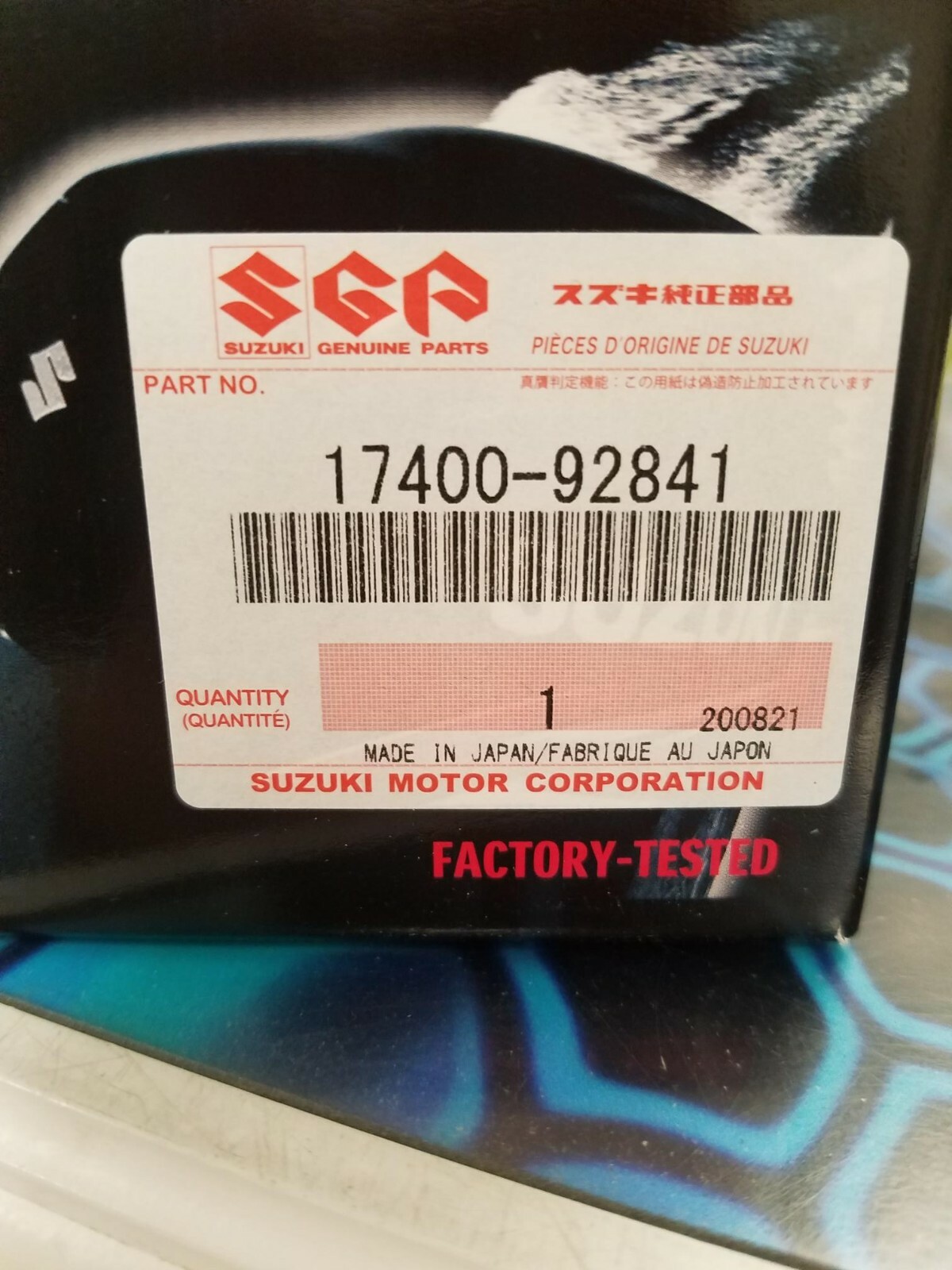 Suzuki M-KIT DF100/115 17400-92841 OEM for sale online | eBay