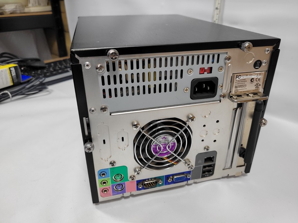 Rare Working iDEQ PC With BIOSTAR Hardware With Ubuntu Operating System ...
