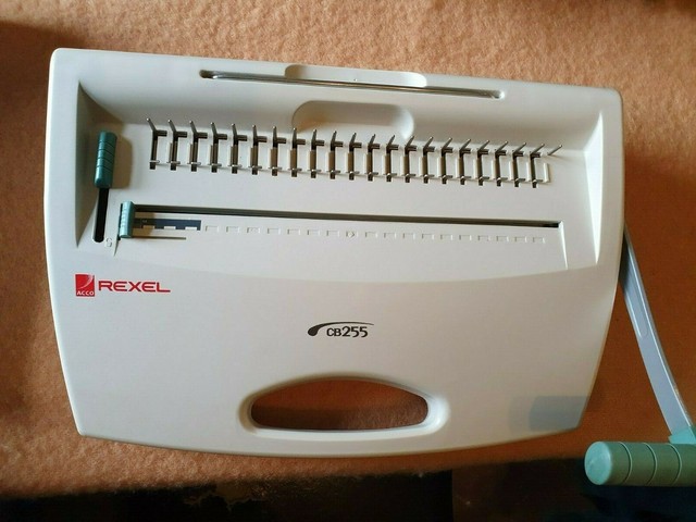 Rexel CB255 Comb Binder Machine for sale online | eBay