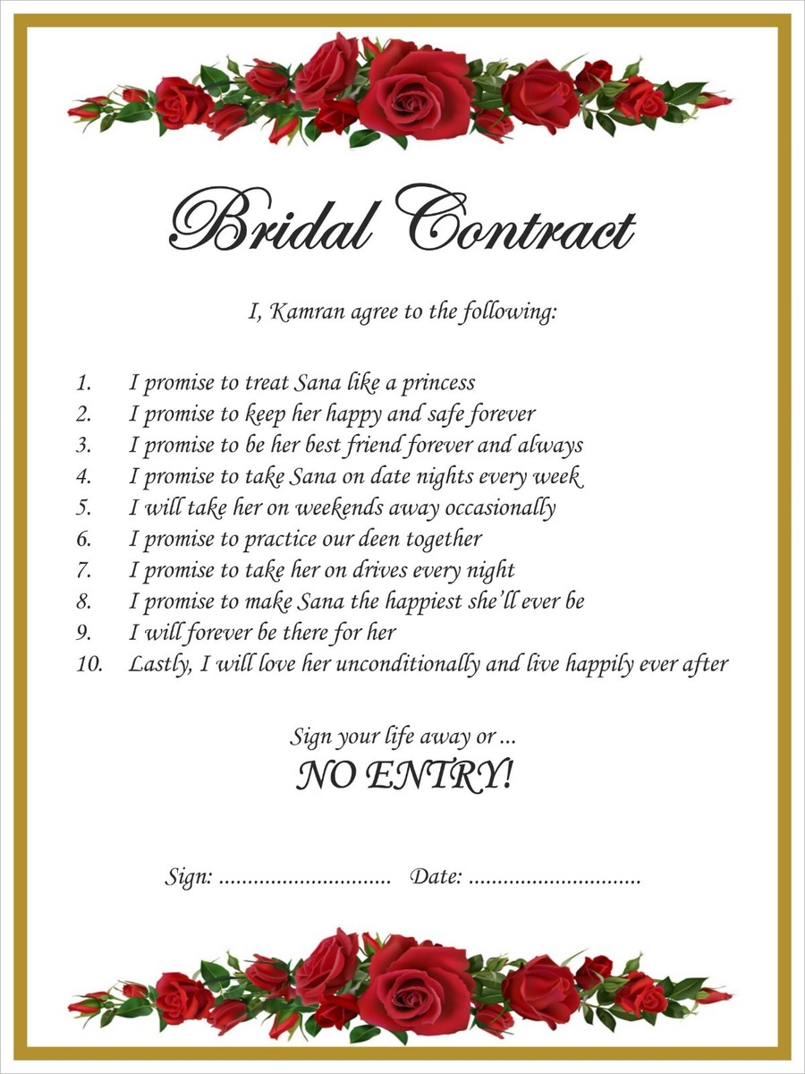 Contract Funny Wedding Invitation Wording