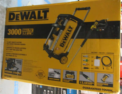 DEWALT 3000PSI 15A Jobsite Cold Water Electric Pressure Washer Kit ...