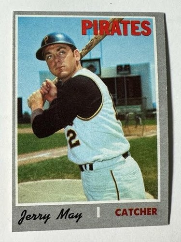 1970 Topps # 423 Jerry May - Pittsburgh Pirates EX | eBay