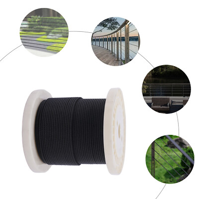 200-400ft 1/8" Wire Rope 316 Stainless Steel Wire Rope Cable Vinyl ...