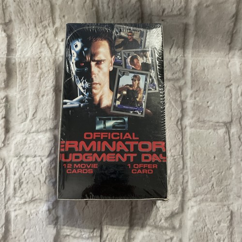 T2 Official Terminator 2 Judgment Day Movie Cards Sealed Box - Impel ...