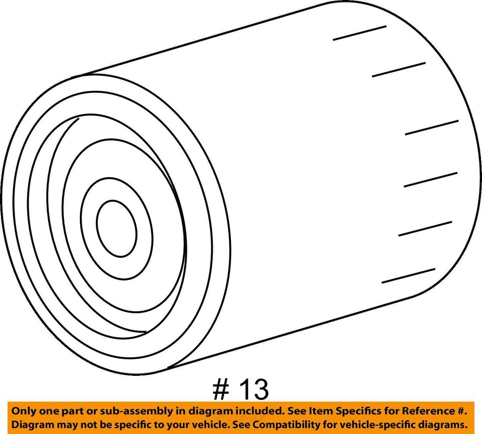 GM OEM 06-23 Sierra 2500 HD Engine Engine Parts-Oil Filter 12684038 | eBay