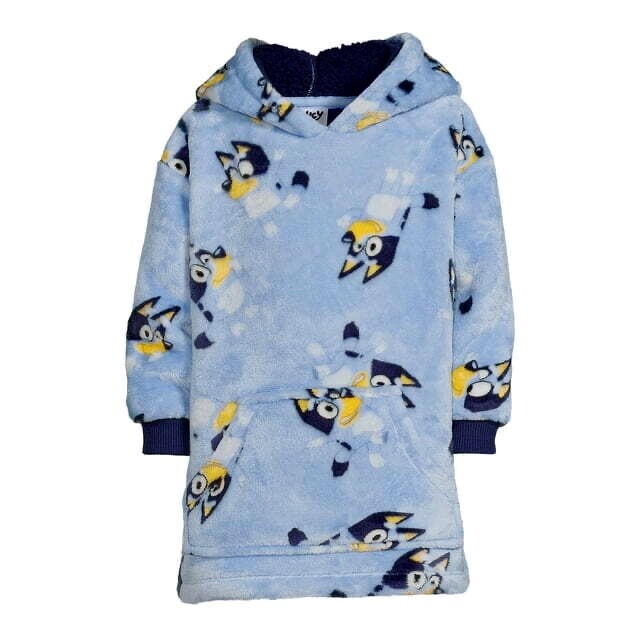 Disney Bluey Oversized Pajama Hoodie Boy Girl Toddler 2T 3T 4T 5T 5 ...