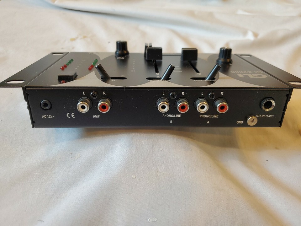 Gli Pro GLX-2800 2-Channel Stereo Mixer | eBay