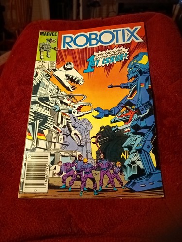 Robotix Volume 1 #1 Marvel Comics February 1986 Toys Robot Promotional Book | eBay