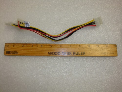 Lot of 2 Season 1x4-Pin to 2x4-Pin Power Supply Y Splitter Extension ...