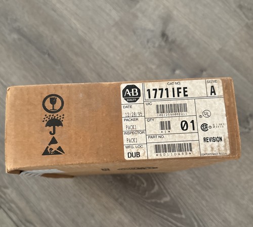 Surplus Sealed Allen Bradley 1771-IFE Ser A PLC-5 16-Channel Analog ...