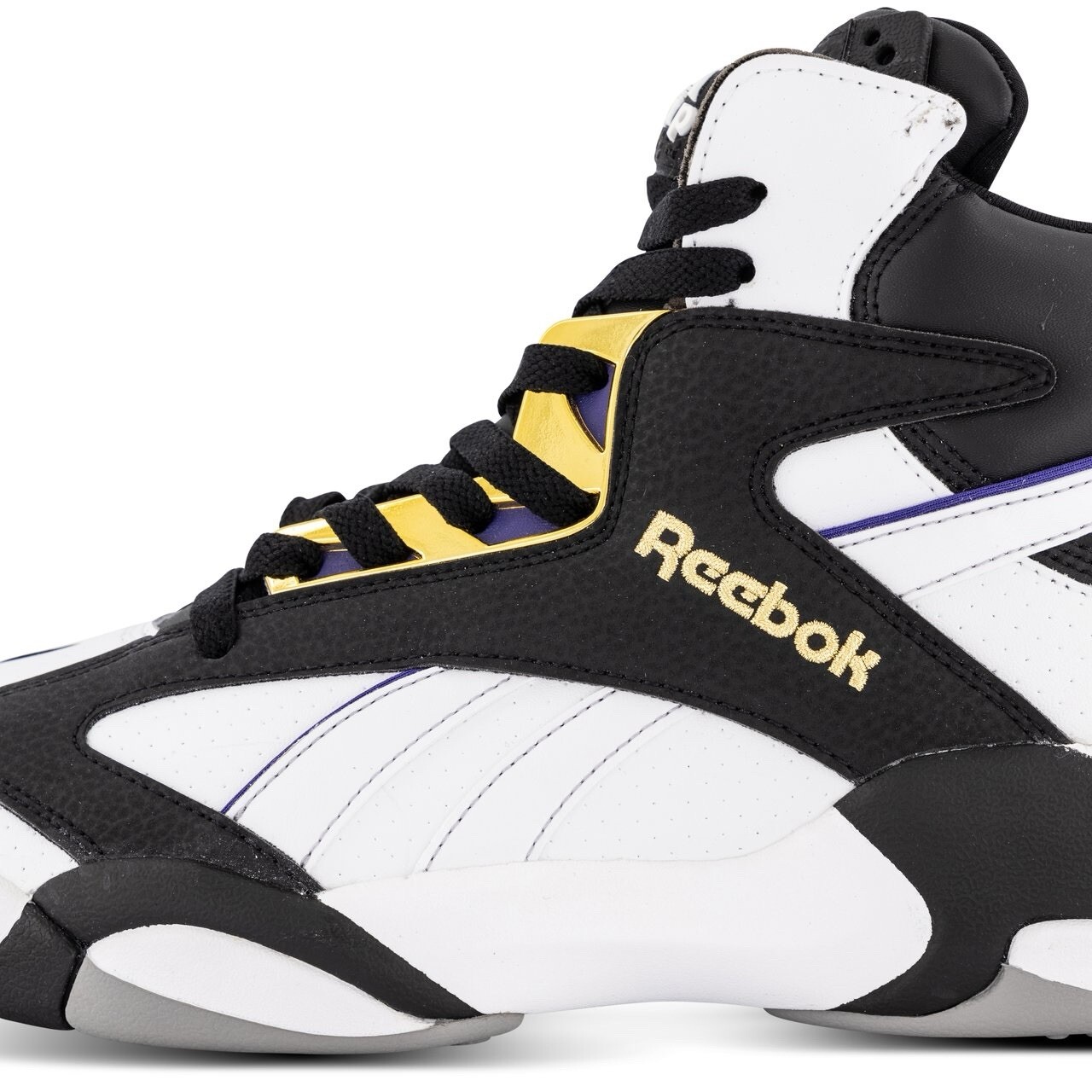 Reebok Shaq Attaq Men's Basketball Shoe Athletic Sneakers White ...