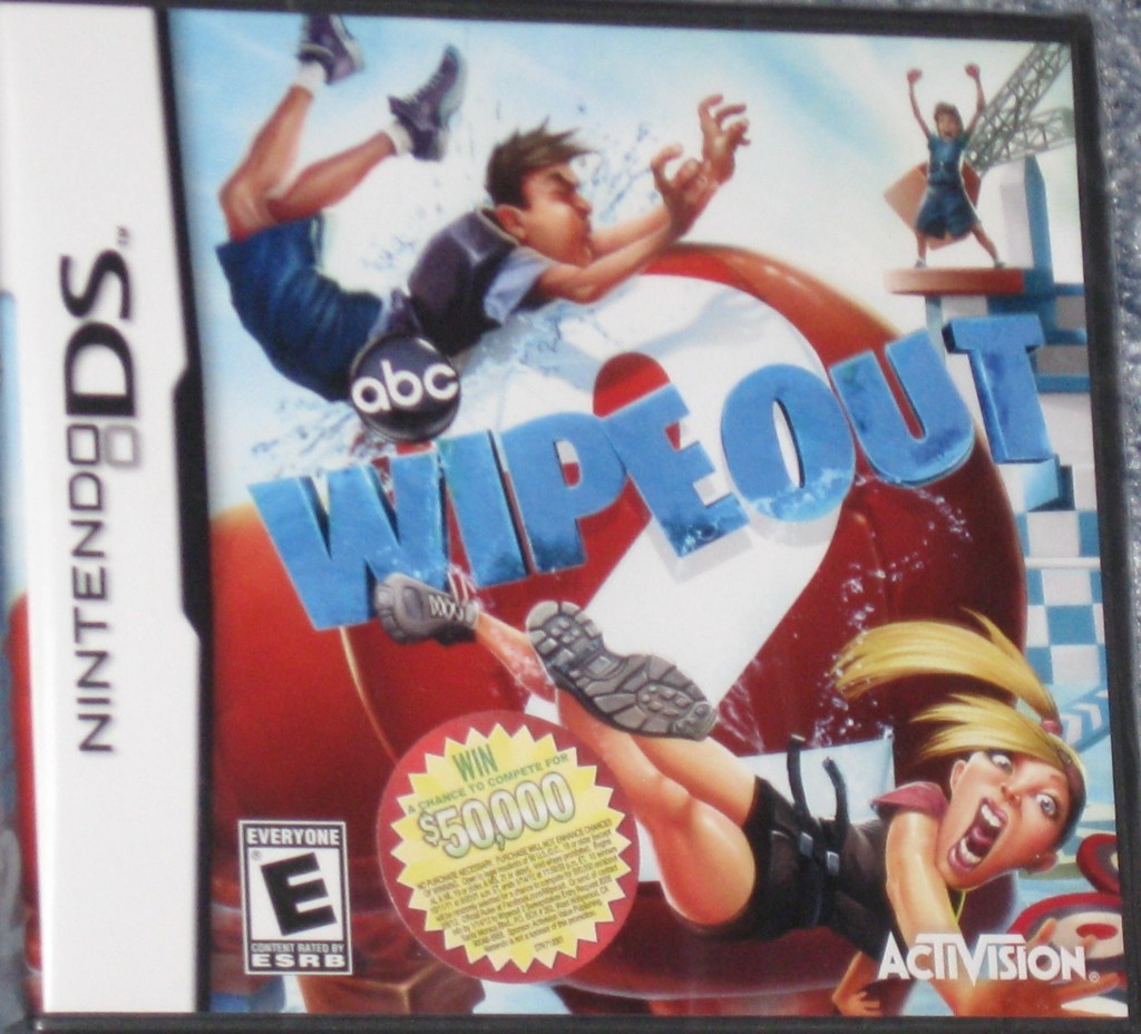 NEW Nintendo DS Wipeout 2 TV Show Game Factory Sealed Free Shipping ...