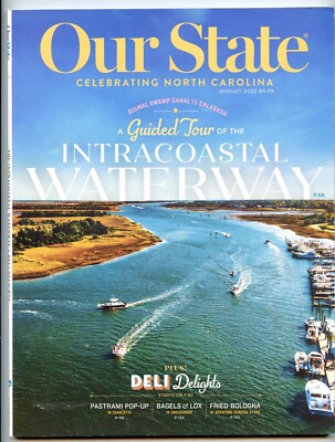 Our State Celebrating North Carolina Magazine ~ August 2022 | eBay