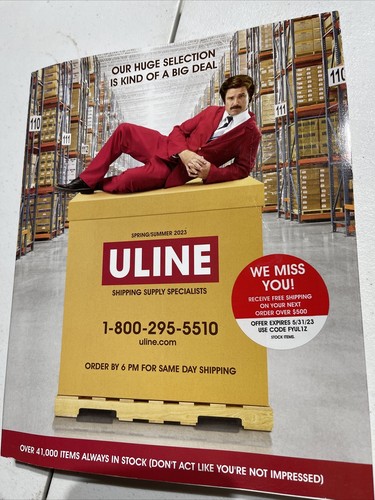 ULINE Shipping Supply Specialists. Spring/Summer 2023 Catalog | eBay