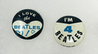 Rare Vintage Beatles Blue 9 Pinback Set Fan Club Collectible Pins | eBay