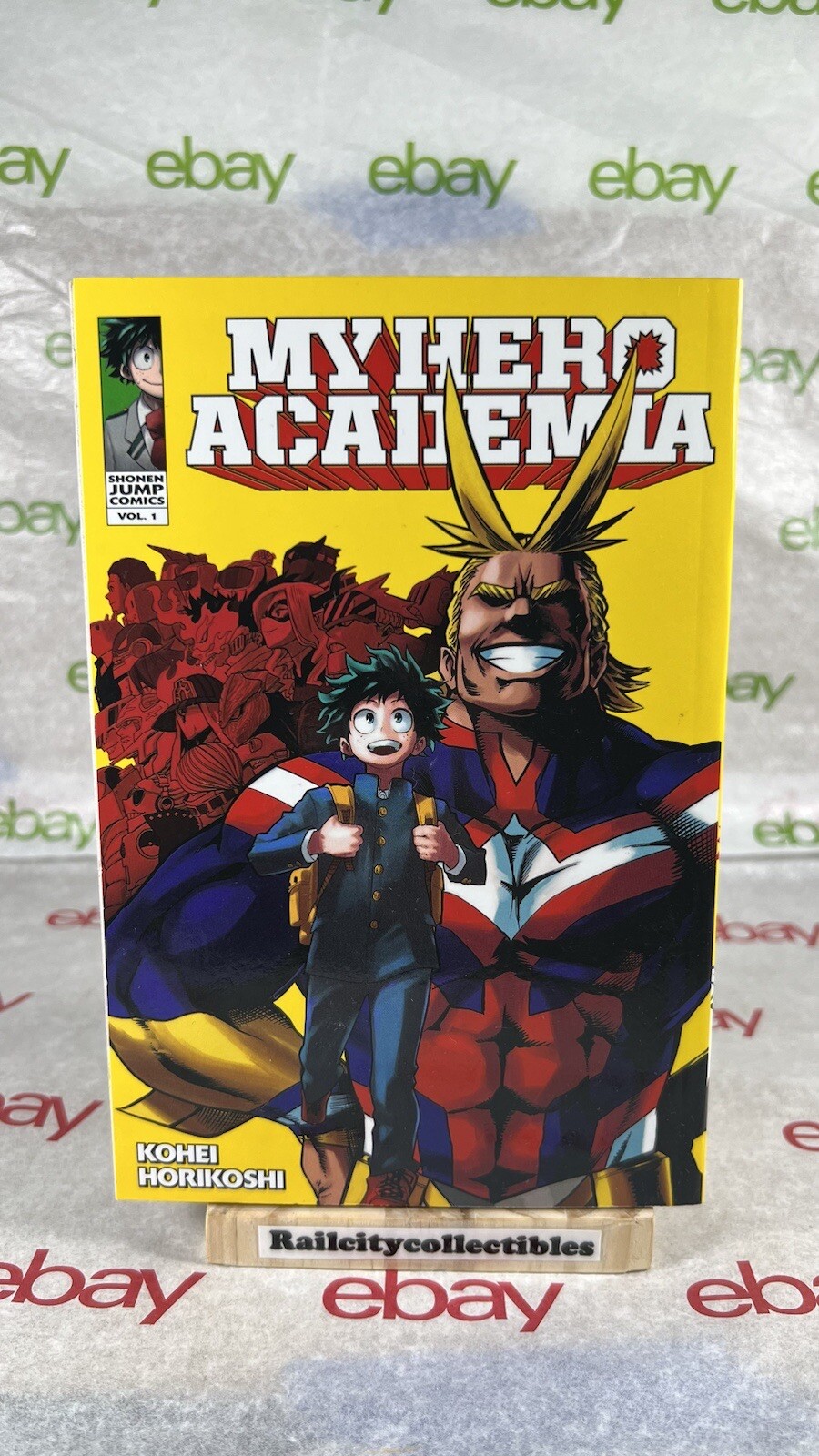 My Hero Academia, Vol. 1 (1) Shonen Jump Comics by Kohei Horikoshi | eBay