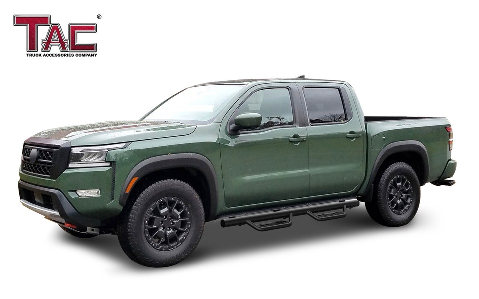 2005-2026 Nissan Frontier Crew Cab 4" Drop Side Steps Running Boards ...