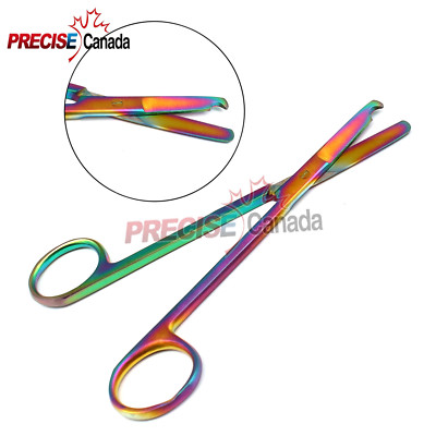 New Surgical Suture Stitch Scissors 5.5'' Rainbow Color High Grade ...