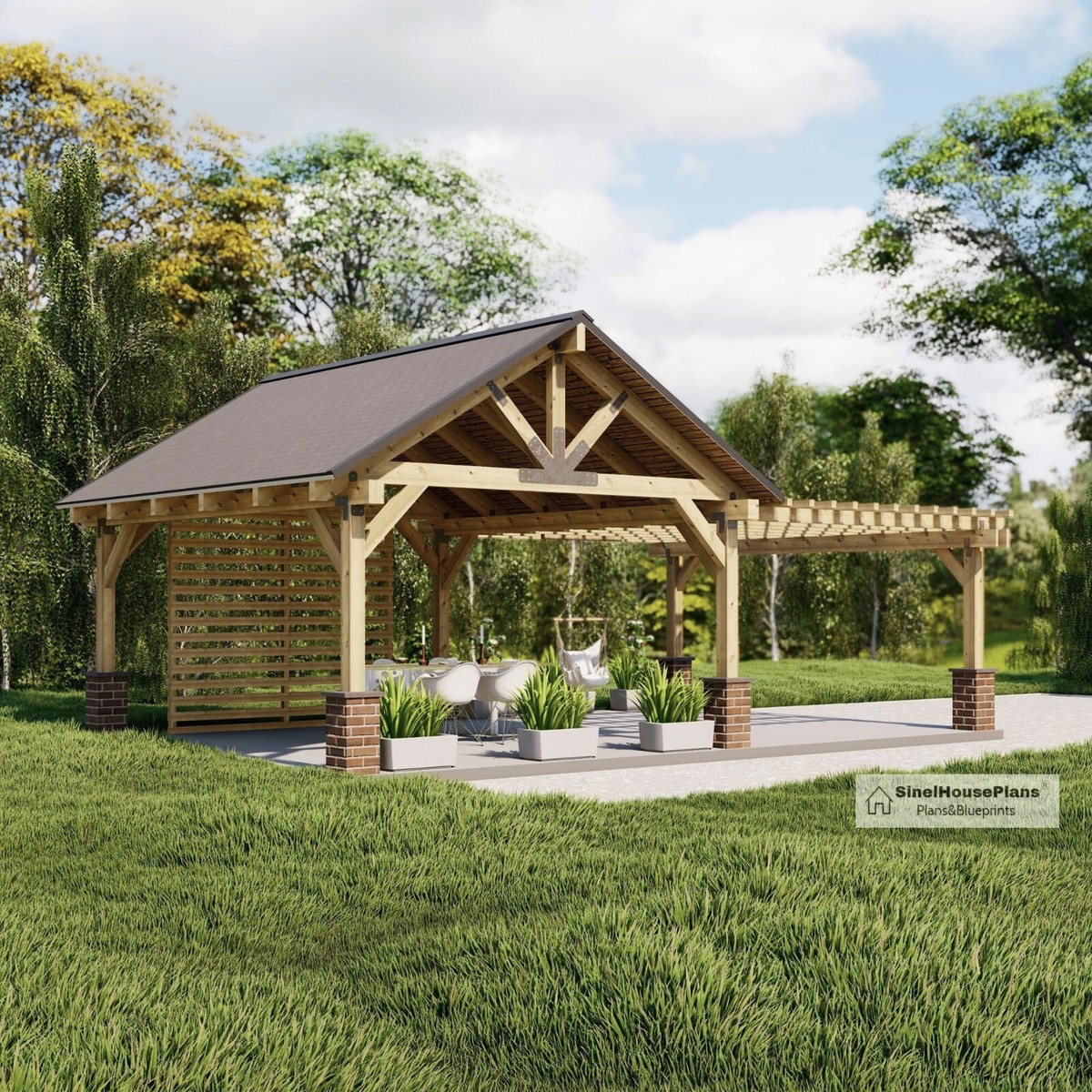 Outdoor Pavilion Plans