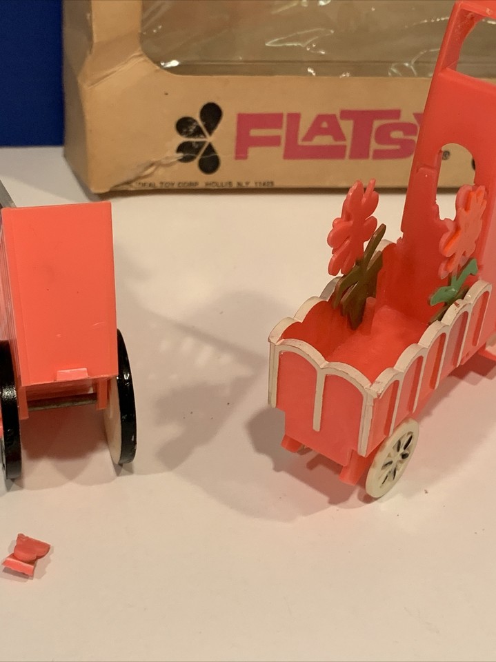 IDEAL FLATSY DOLL PLAYTIME PLAYSET - 1973 RARE In Original Box W/Doll ...