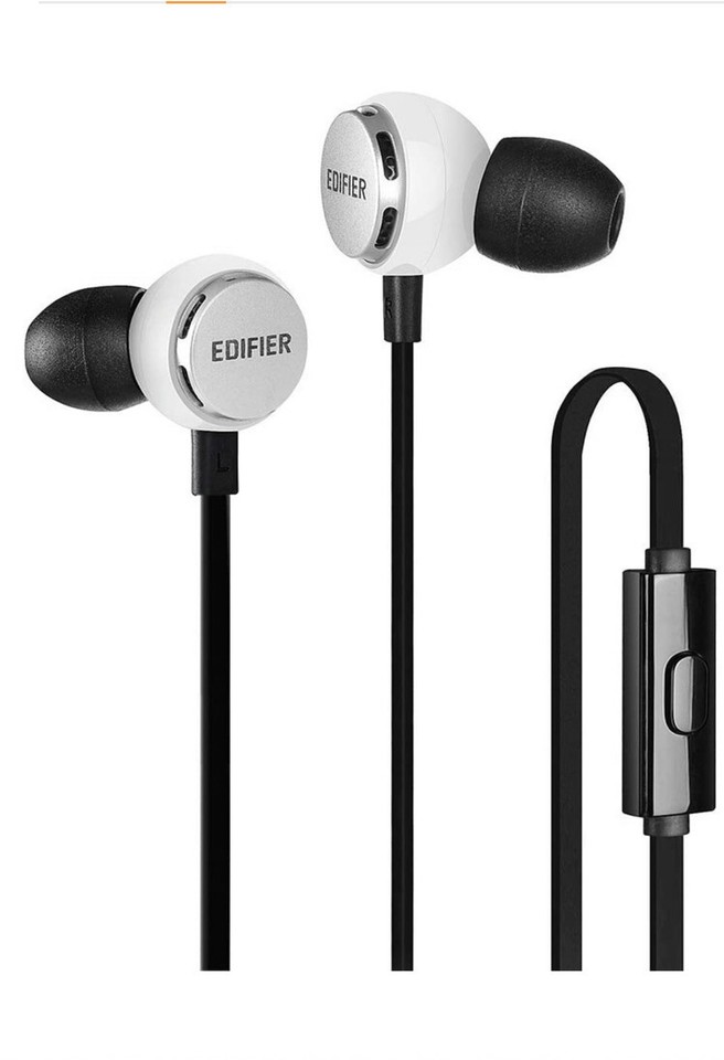 Edifier In Ear Wired Stereo Headphones with Microphone | 3.5mm jack ...