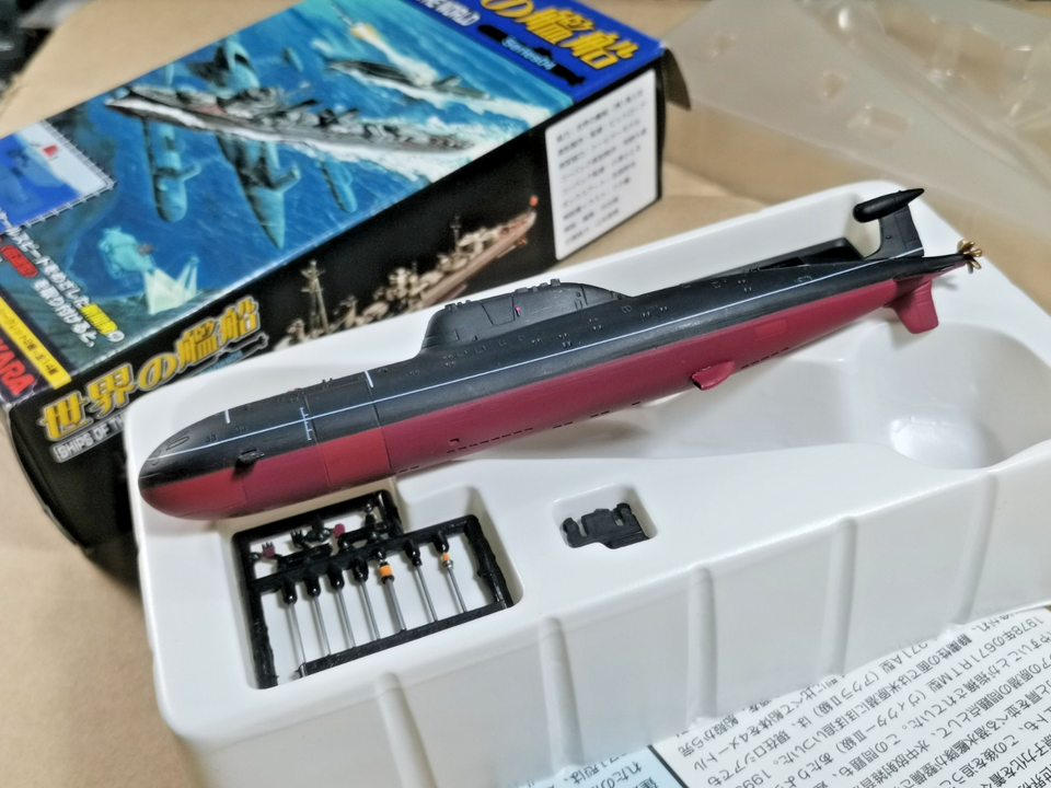 1/700 Russian Akula II class K-157"Vepr" TAKARA Ship of the world ...