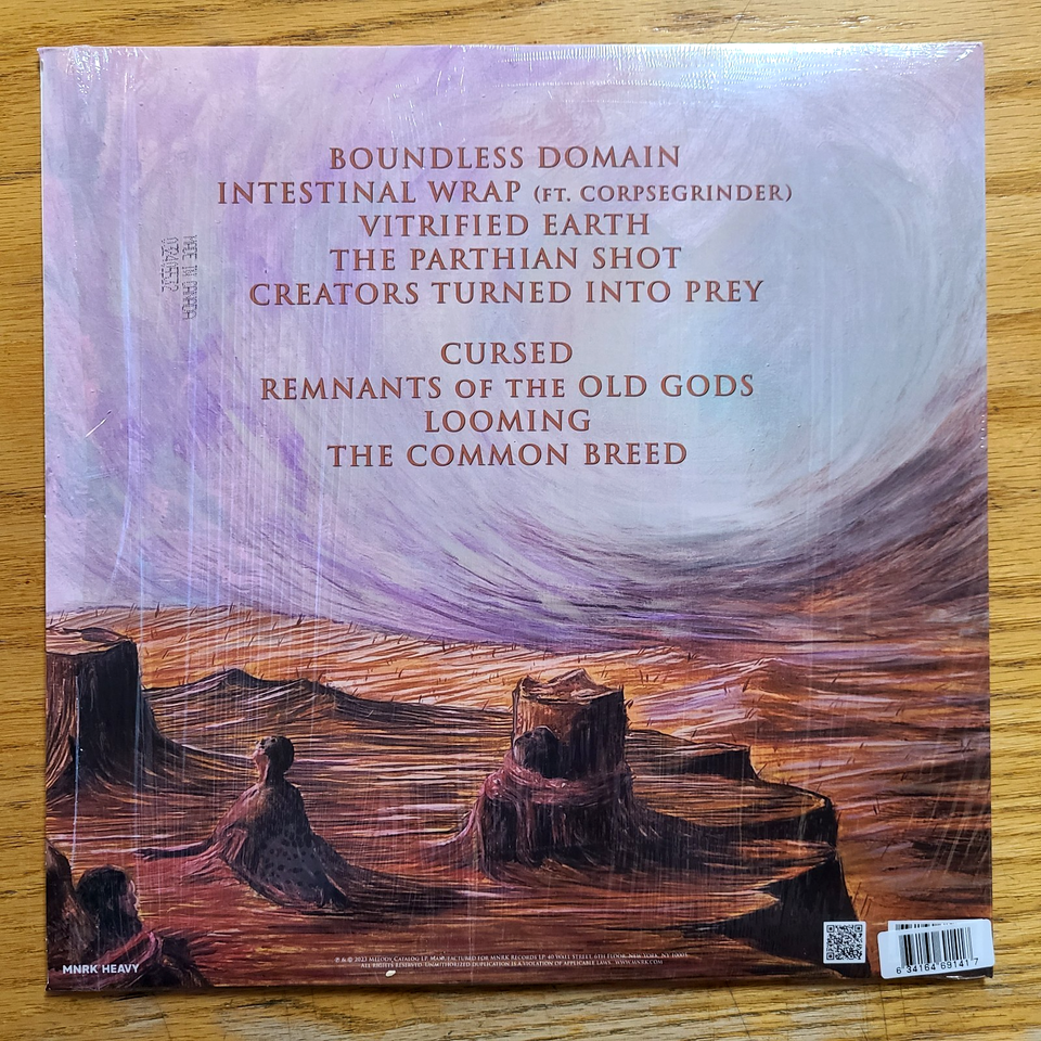 Creeping Death - Boundless Domain (LP Vinyl) Ghostly Yellow & Black Ice Color | eBay