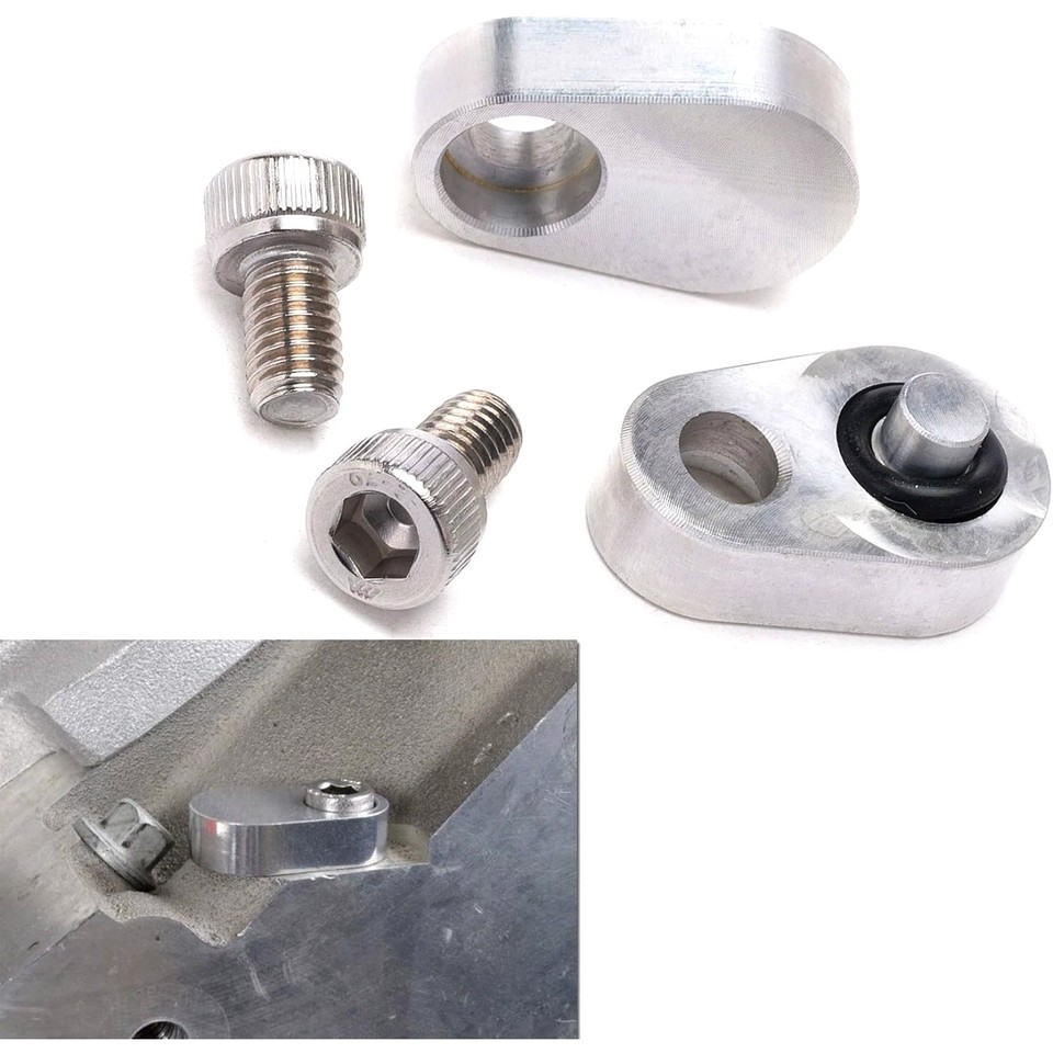 Professional Rear Coolant Crossover Block Off Plug Steam Port Kit For ...