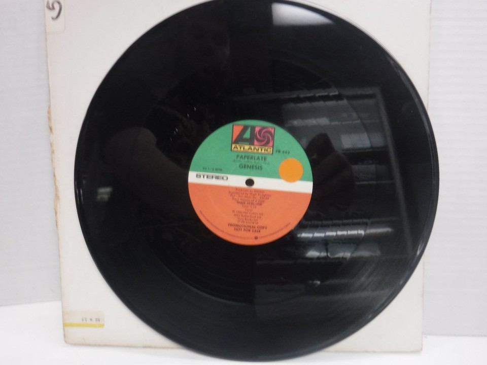 Genesis Paperlate Atlantic Records PR-442 Promo 071516DBE | eBay