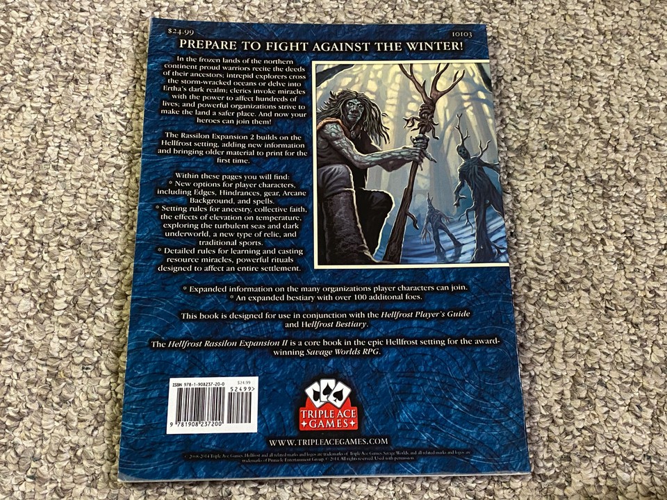 Hellfrost: Rassilon Expansion II - Triple Ace Games 2014 #TAG10103 | eBay