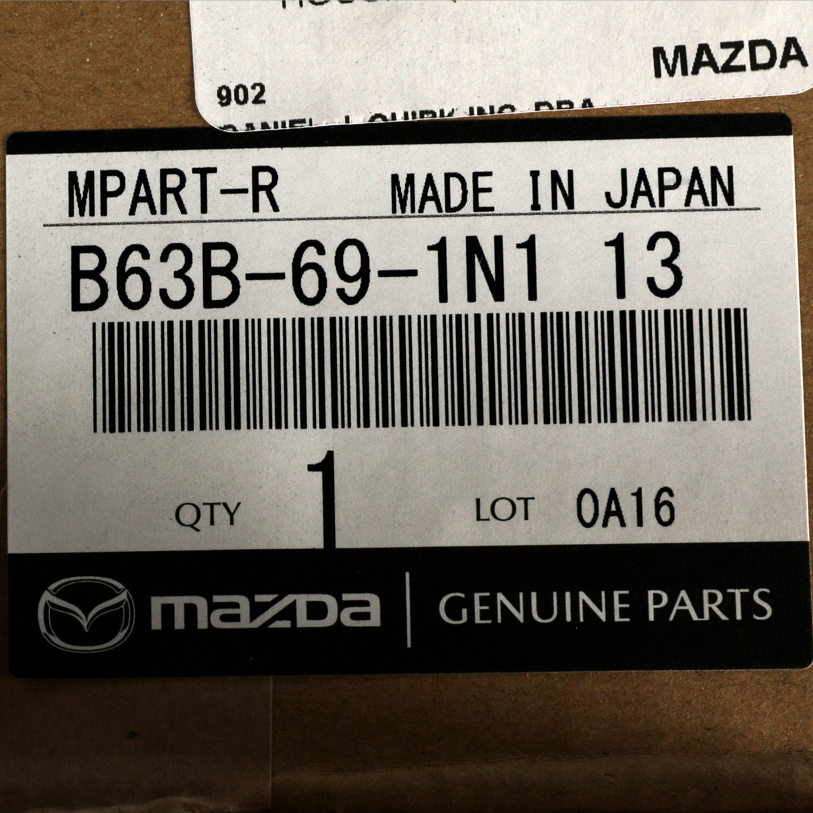 OEM 17-22 Mazda 3 6 Exterior Front Passenger Side Mirror Cover B63B-69 ...