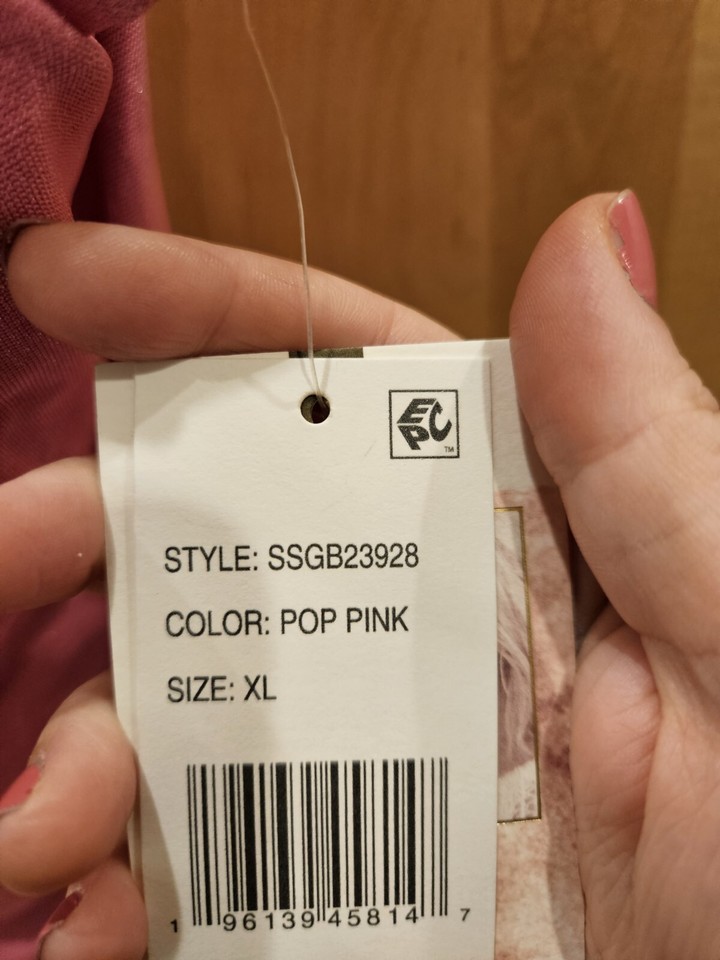 Jessica Simpson POP PINK Glitter Bomb One-Piece Swimsuit, US X-Large ...