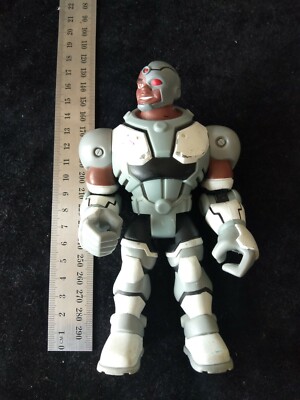 DC Super Friends Cyborg 5" Action Figure- Mattel 2011 large heroes ...
