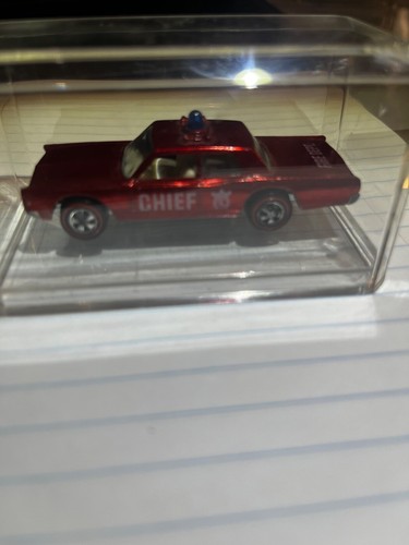 Hot Wheels 1968 Redline Fire Chief Cruiser Red | eBay